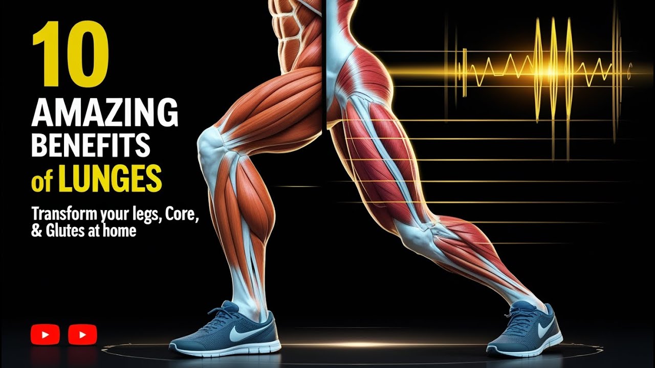 10 Amazing Benefits of Lunges | Transform Your Legs, Core & Glutes at ...