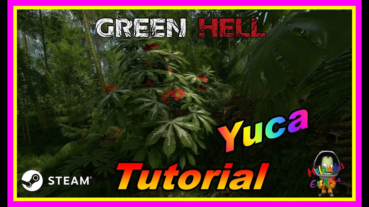 Para que sirve la planta llamada "Yuca o Cassava" en Green Hell 🌴 Tutorial 2023 - YouTube