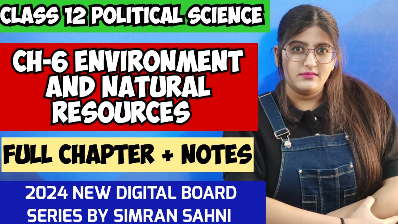 Environment and natural resources class 12 - YouTube
