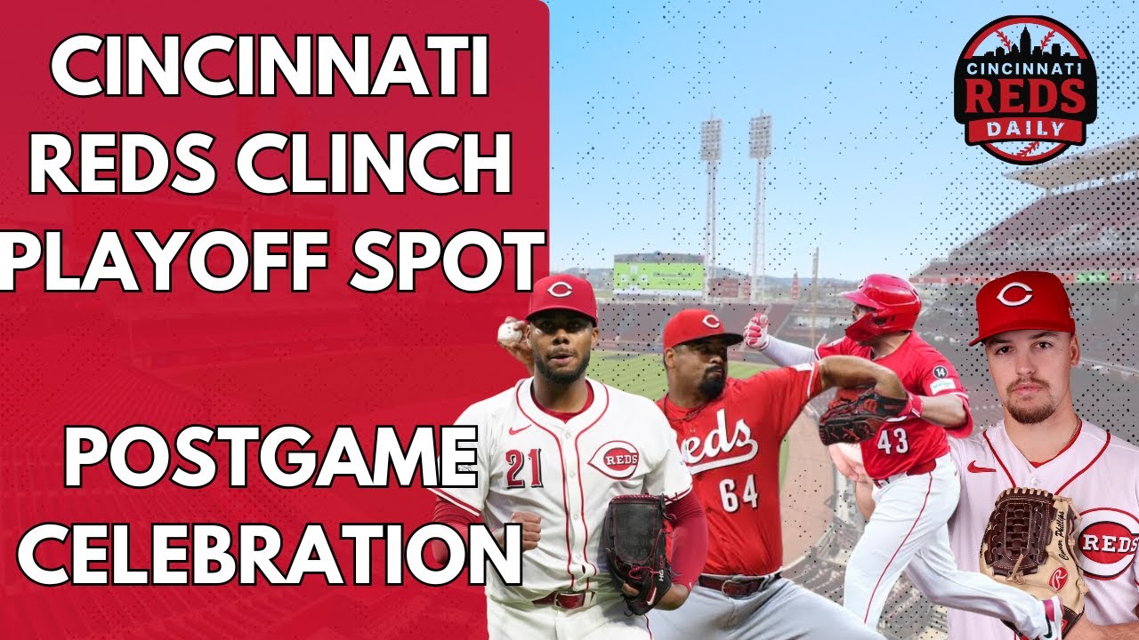 Cincinnati Reds Players and Coaches React to First Playoff Berth Since ...