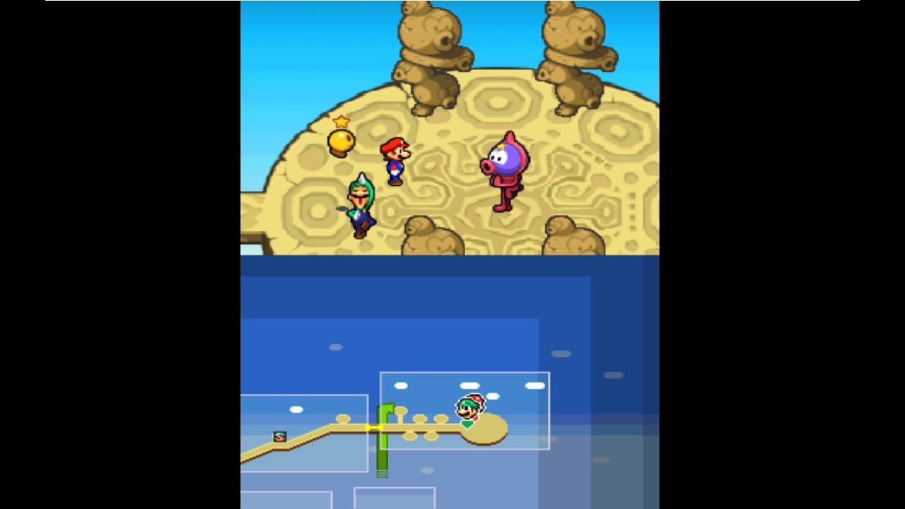 Mario & Luigi: Bowser's Inside Story Parte 46 (Clases de Yoga con el ...