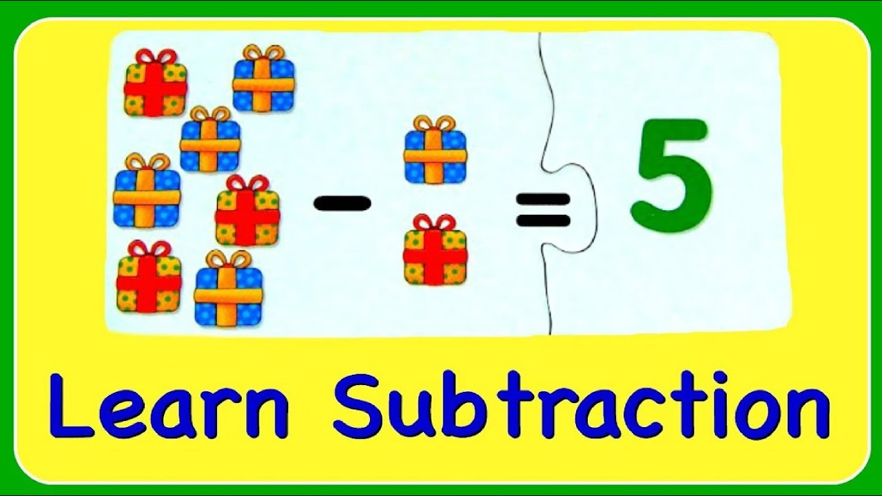 Subtraction for kids - Learn how to subtract - Mathematics | Kids ...