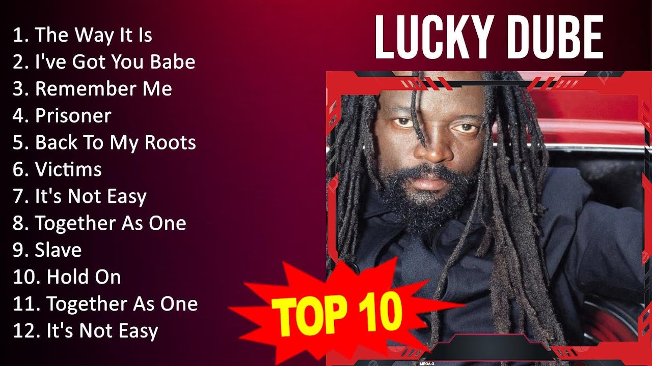 Lucky Dube 2023 - 10 Grandes Exitos - The Way It Is, I've Got You Babe ...