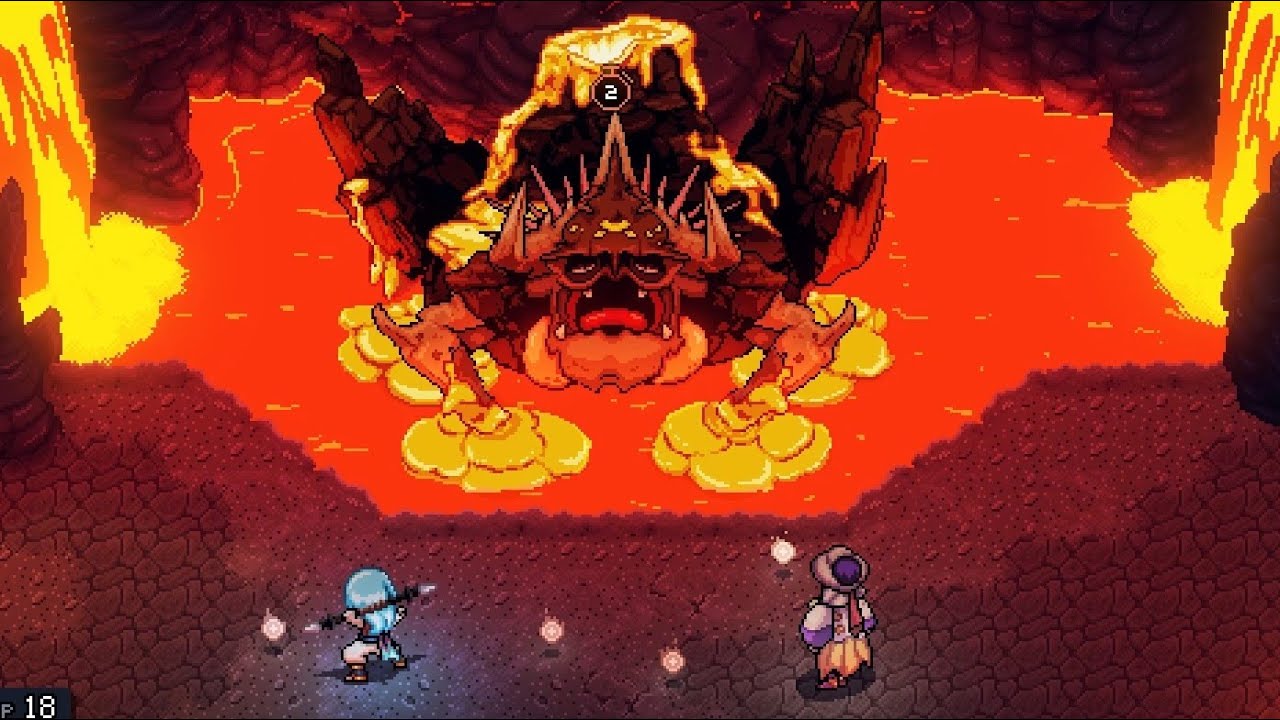 Sea of Stars: Defeat Huge Toad in the Volcano, Toadcano! - YouTube