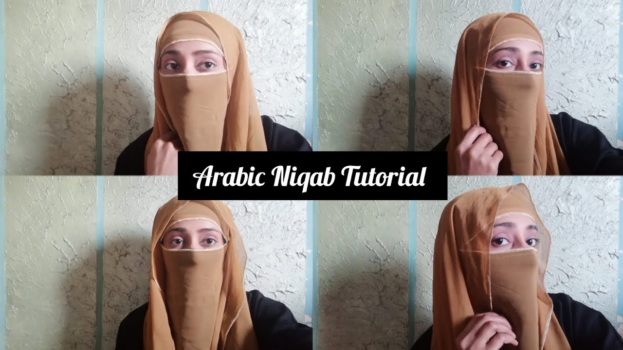 Arabic Niqab Tutorial || Everyday easy Niqab Tutorial #niqab # ...