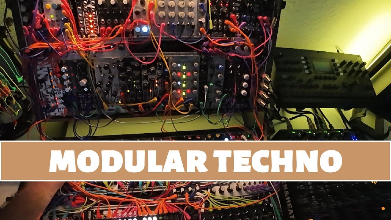live modular techno with my eurorack "groovebox" - YouTube