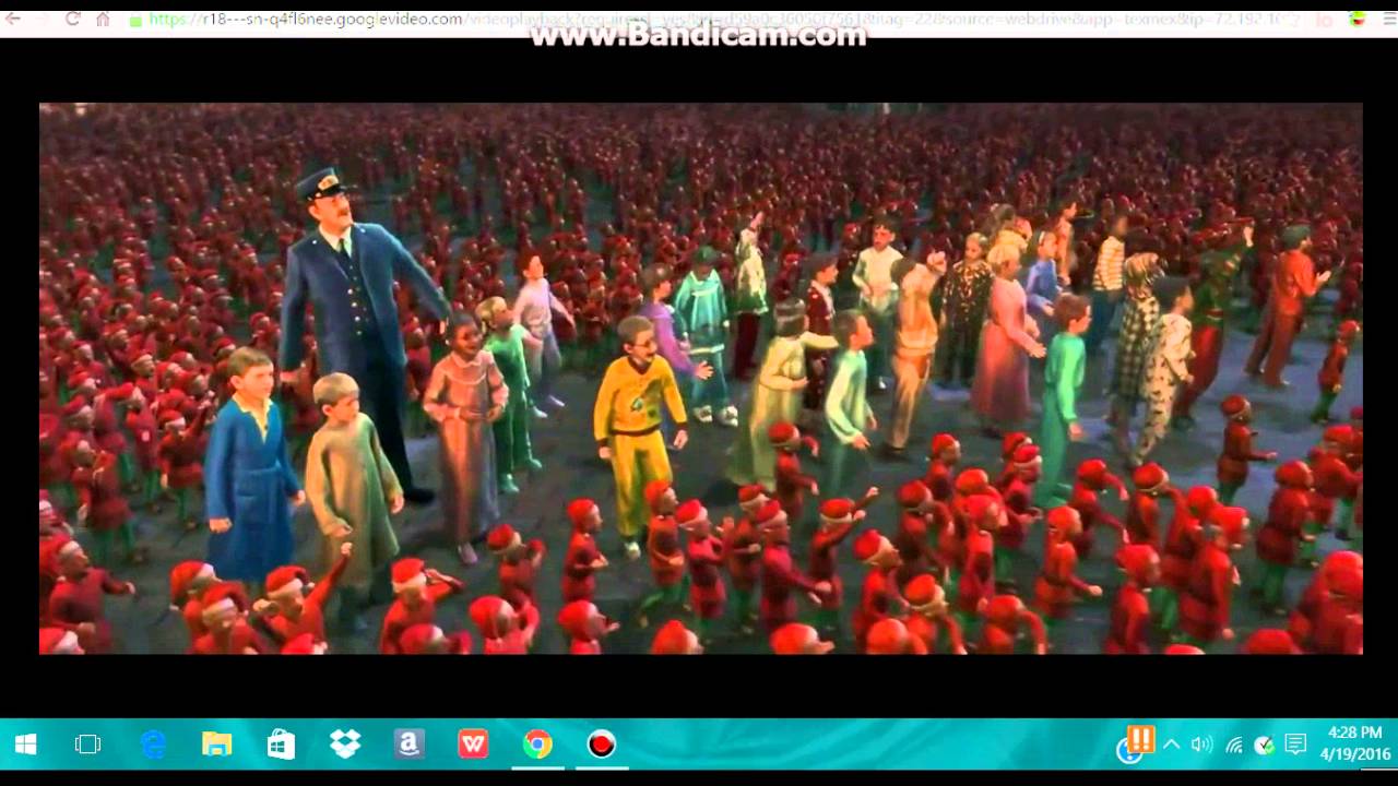 the polar express hero boy look the animal with the train and the kids ...