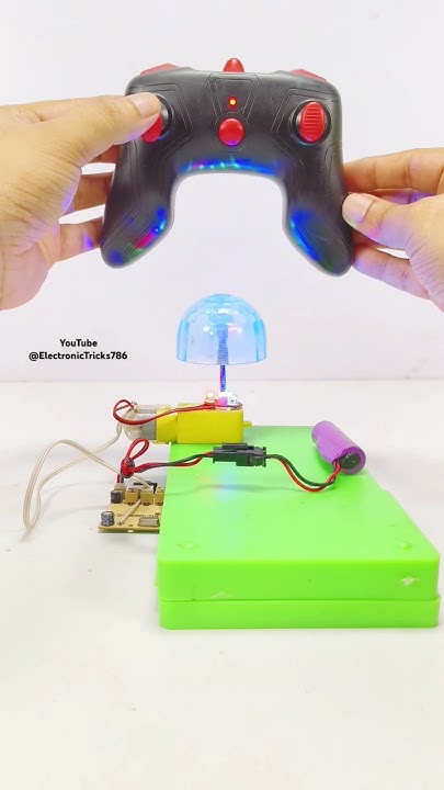 Remote control DC Motor & Light / RC car Remote control DC Motor ...