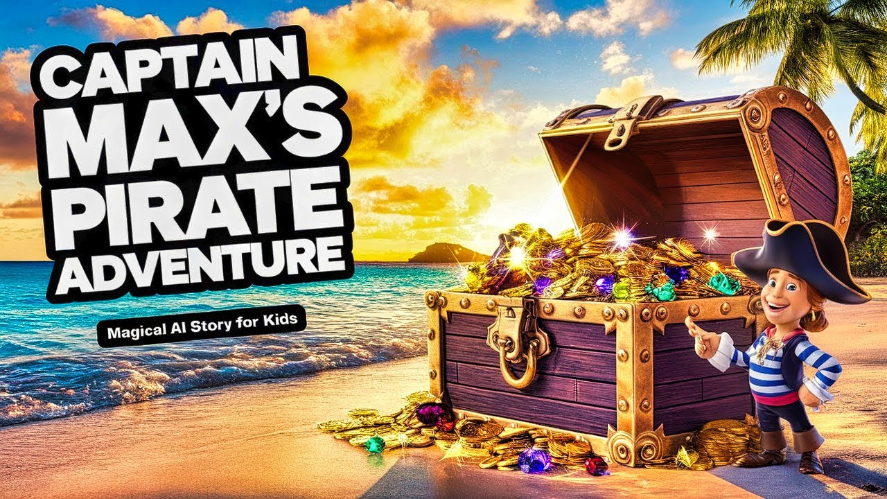 Captain Max's Epic Pirate Adventure | Magical AI Story for Kids - YouTube