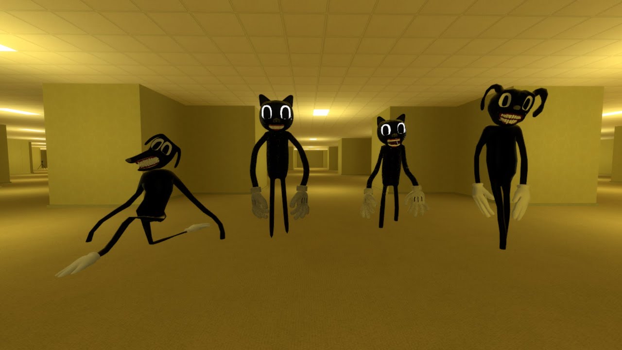 Cartoon Cat Brothers in Backrooms 🥶 - YouTube