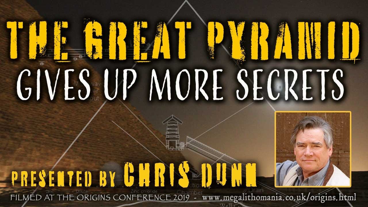 The Great Pyramid Gives Up More Secrets | Christopher Dunn | Origins ...
