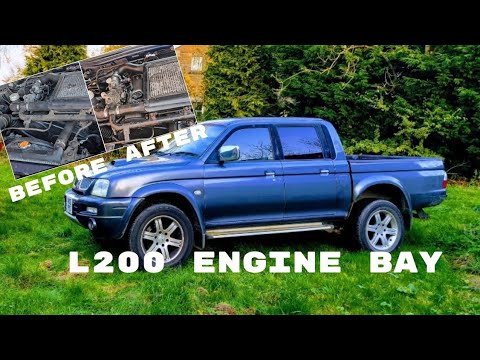First Engine Bay wash L200 K74 in 5 years 😬 - YouTube