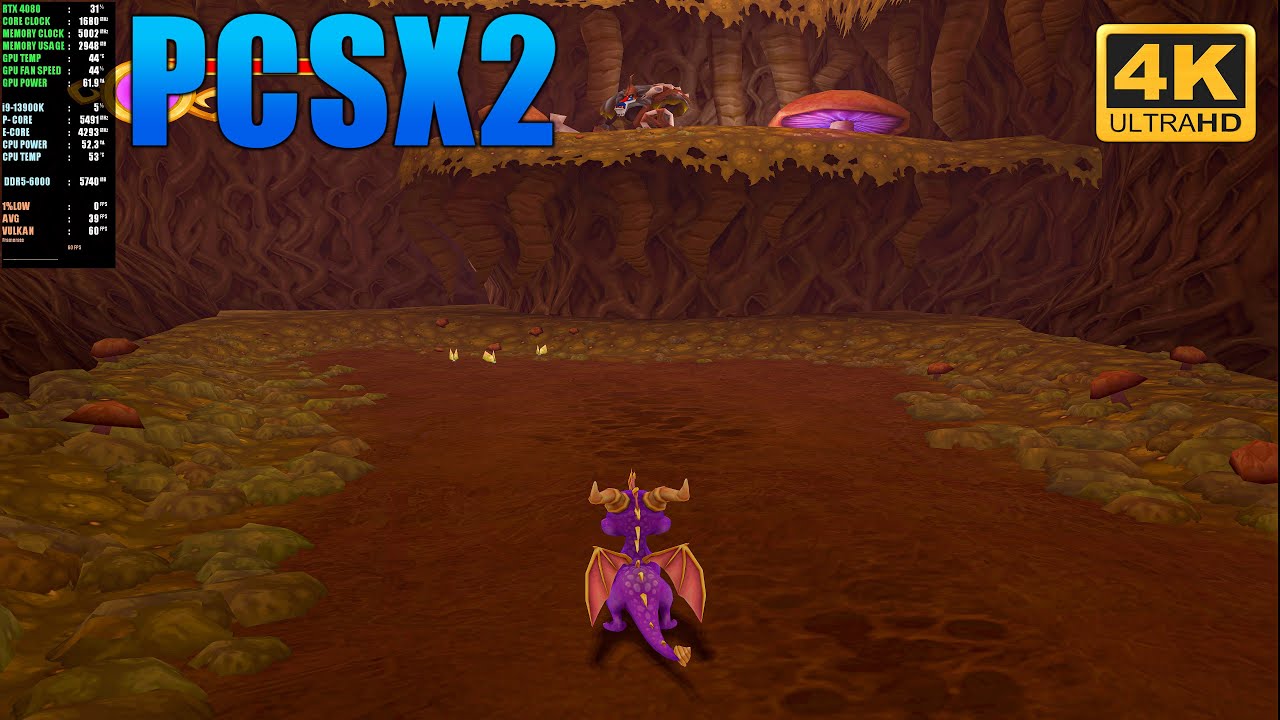 The Legend of Spyro: A New Beginning | PCSX2 Nightly 4K 60FPS ...