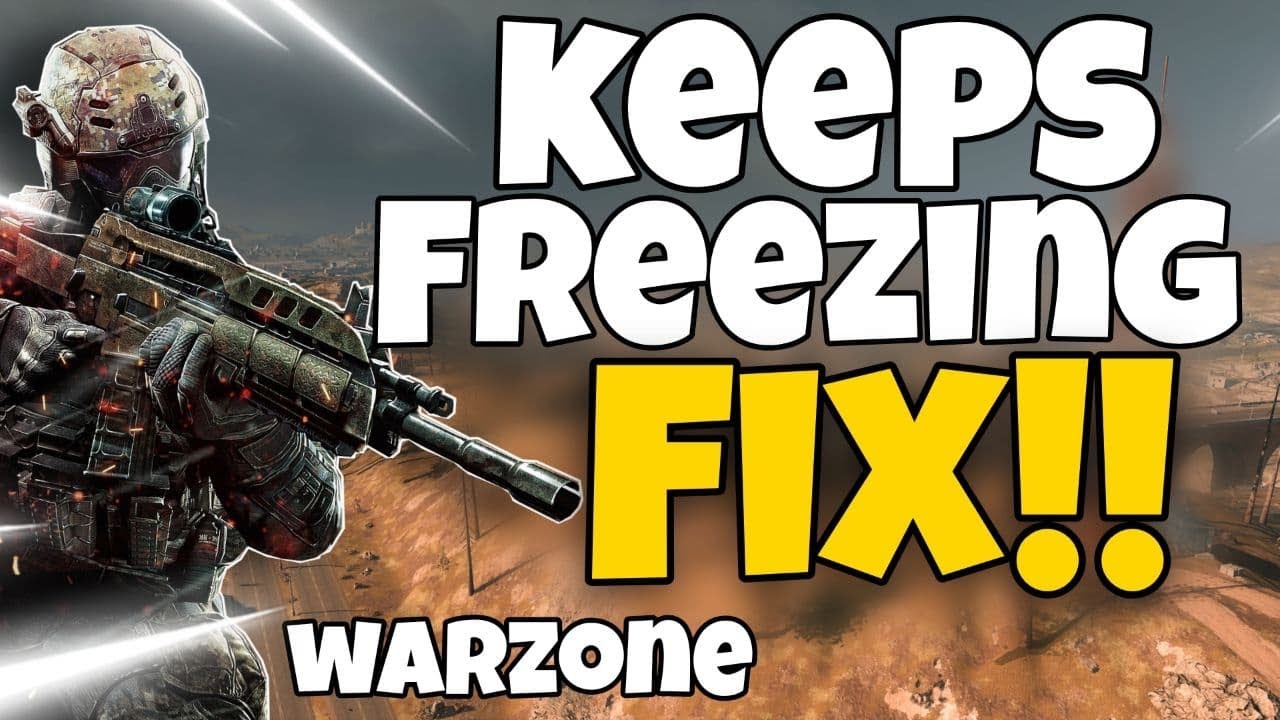 How to fix warzone keeps freezing on pc | call of duty warzone freezing ...