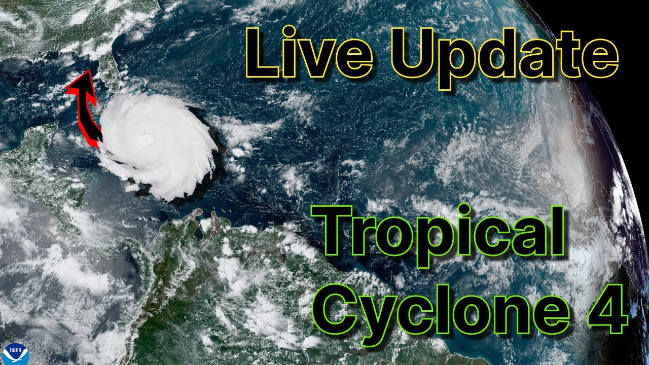 Tracking Potential Tropical Cyclone 4 - YouTube