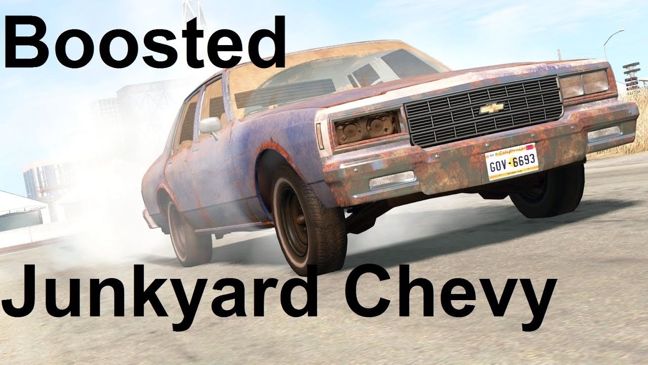 Big Turbo vs Old Chevy Caprice! BeamNG. Drive - YouTube