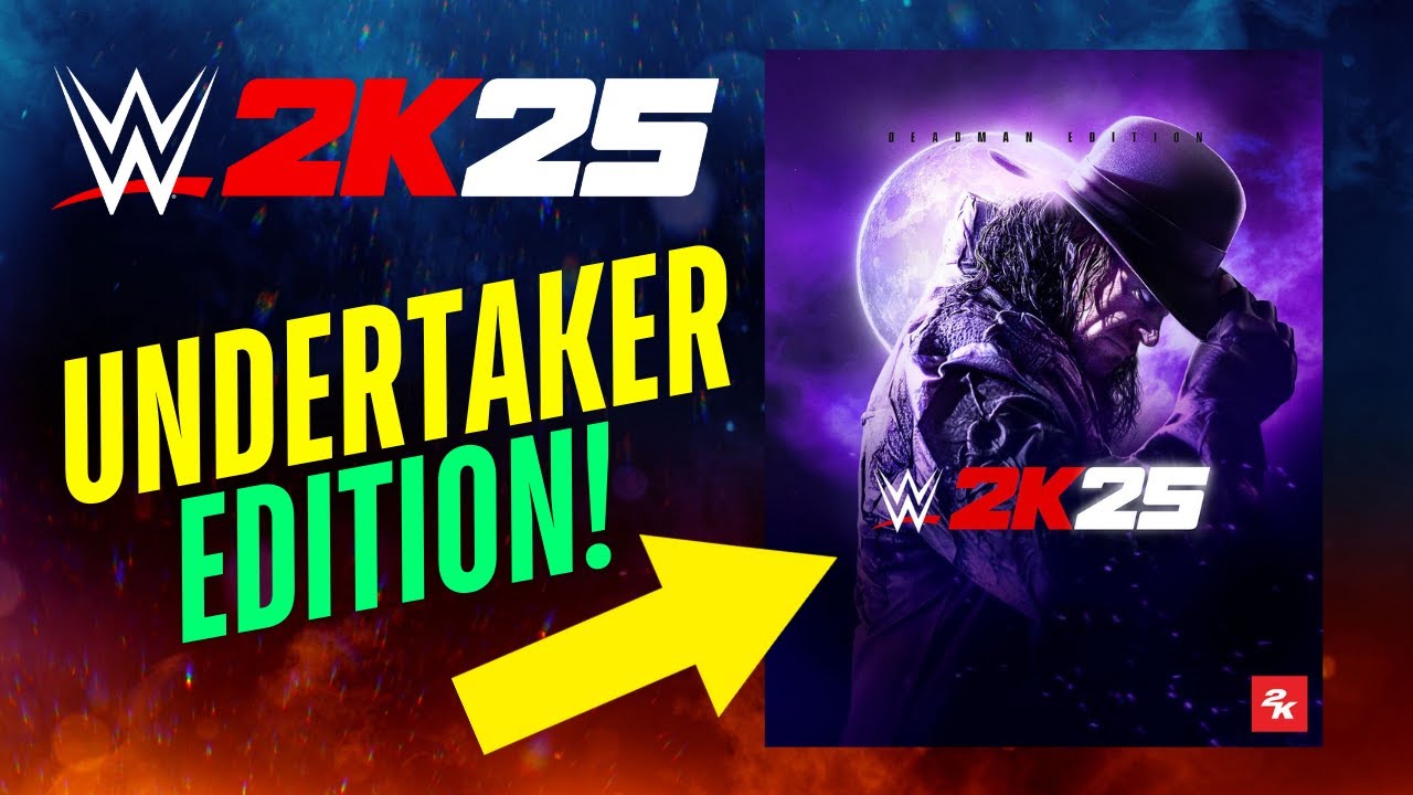 THE UNDERTAKER STEALS THE SPOTLIGHT AS WWE 2K25 COVER STAR—FANS ARE ...