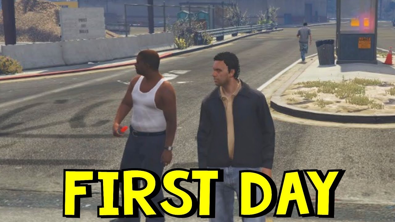 GTA 5 RP | First Day - YouTube