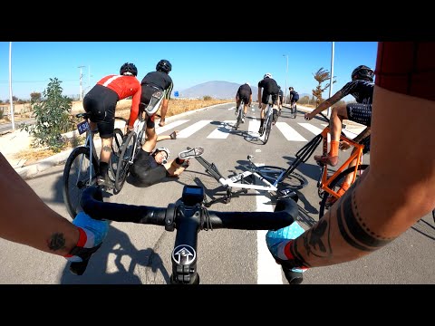 ASI ES un carrera FIXIE desde ADENTRO