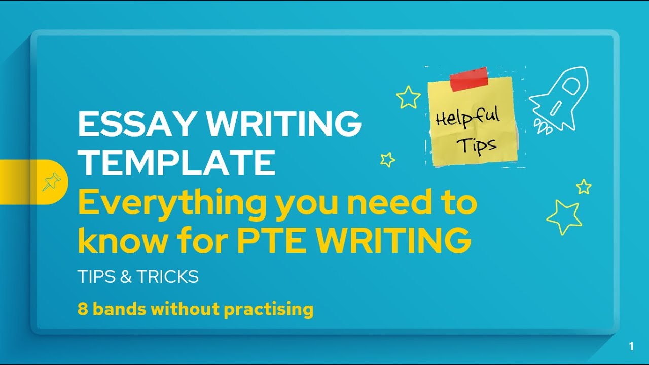 PTE ESSAY WRITING TEMPLATE | Without practicing, score 8 bands or 79 in ...