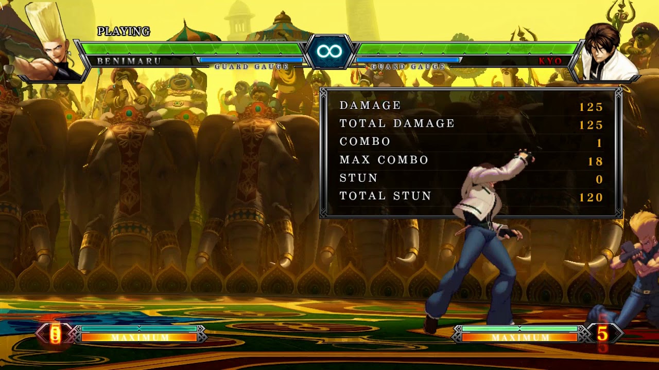 kof 13 benimaru vs ex kyo - YouTube