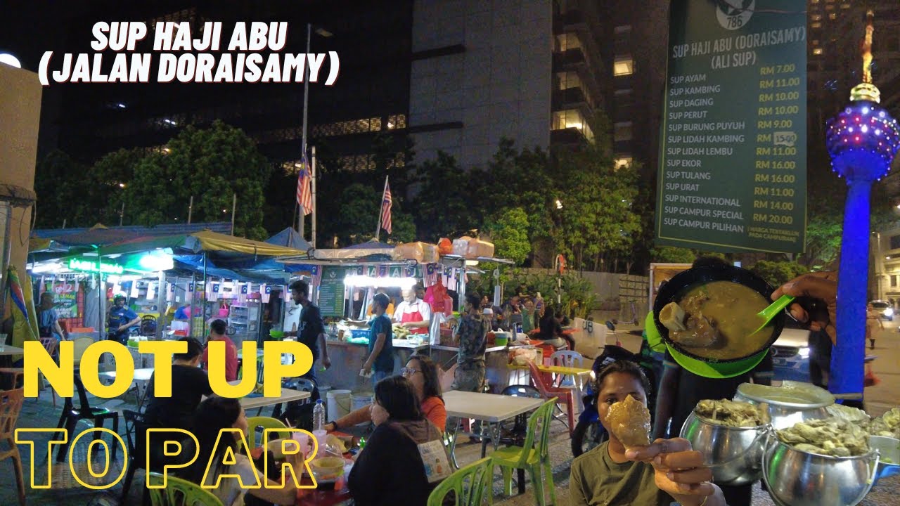 50+ YEARS SUP HAJI ABU | SOUP REVIEW | In TAMIL | JALAN DORAISAMY ...