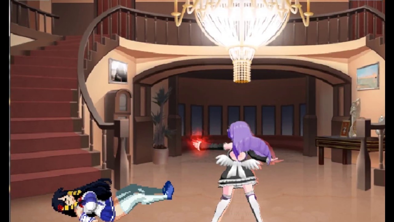 M.U.G.E.N Windows XP-Tan(me) VS Bloody Marilyn by sakuraka - YouTube