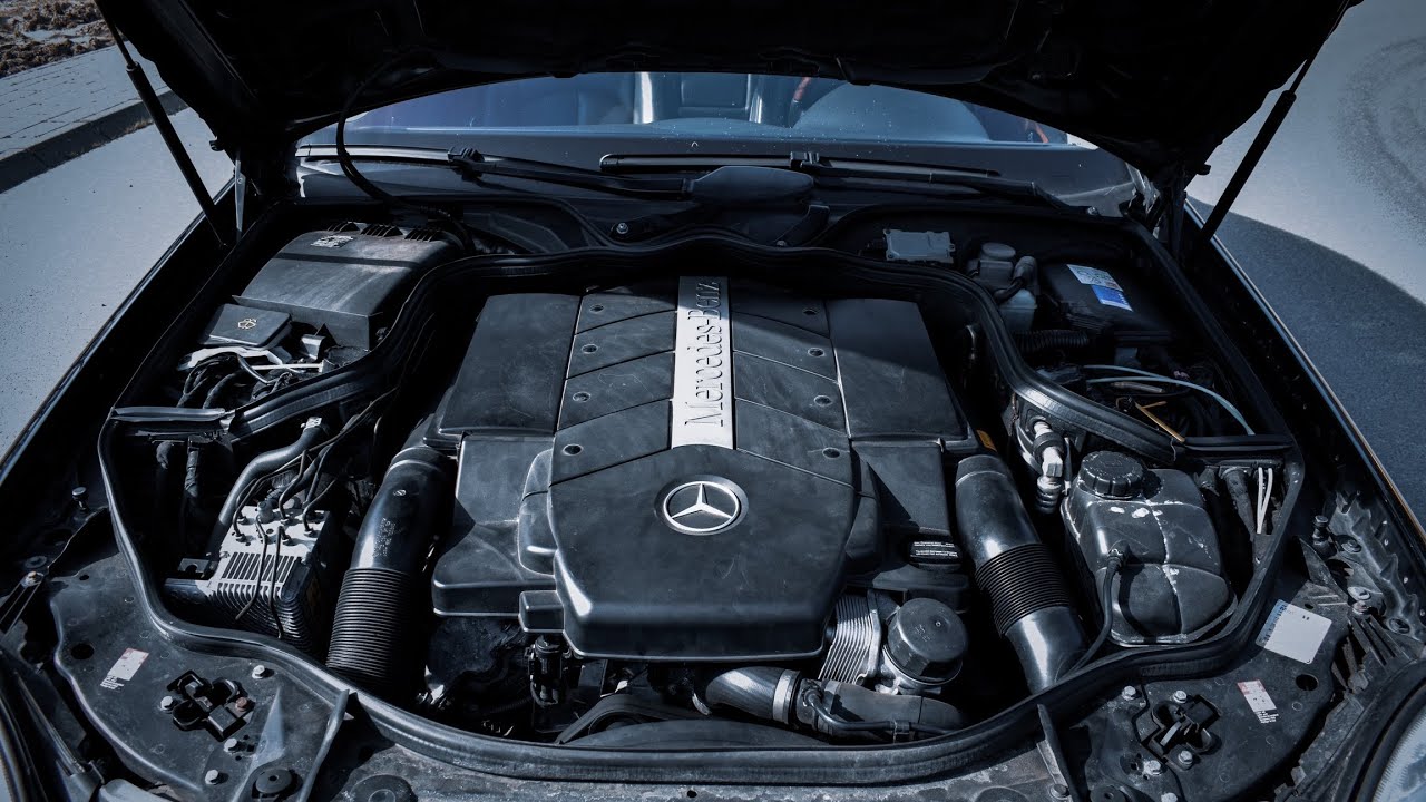 Mercedes-Benz E500 E-Klasse W211 M113 - V8 Motor / Engine Kaltstart ...