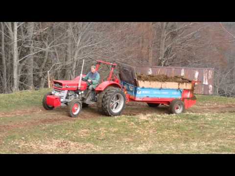 Massey Ferguson 135 und Mengele Doppel Trumpf