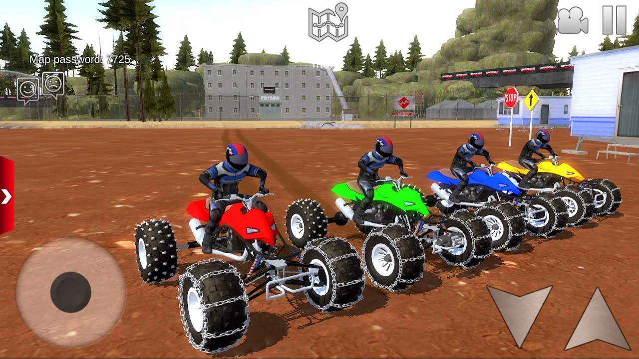 Racing Motor Wheels in Mud Quad Bikes Off-Road Game #31 - Offroad ...