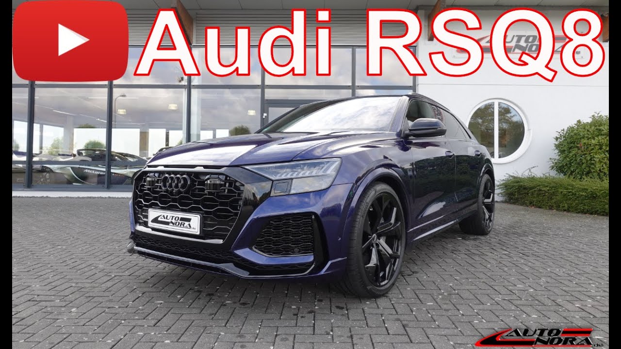 Audi RSQ8 in Navarra blue (Navarrablau) - YouTube