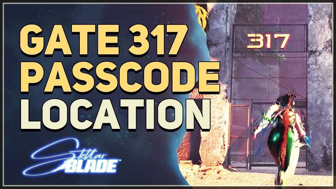 Door Gate 317 Passcode Location Stellar Blade - YouTube