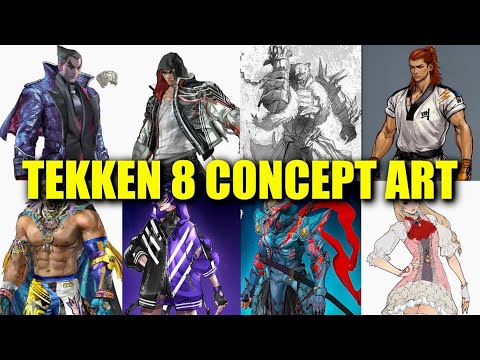 Tekken 8 Concept Art Released with T7 Armor King & Fahukmram Designs ...