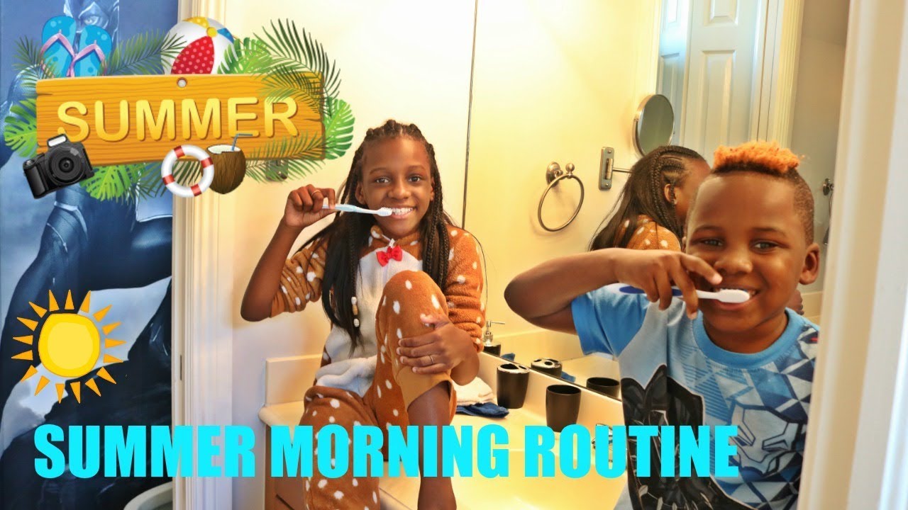 Summer Morning Routine - YouTube