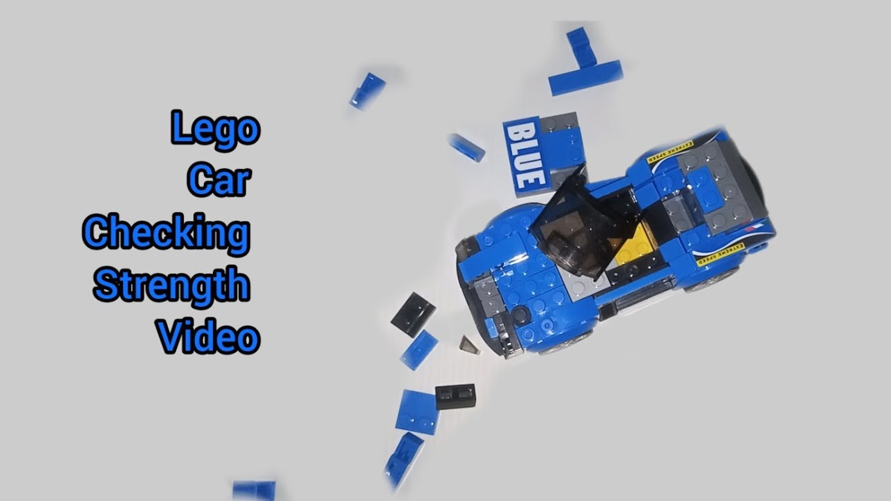 Lego Car Checking Strength Video||@favoritehobbiestutorial - YouTube