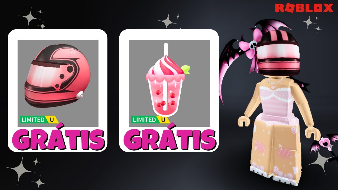 COMO PEGAR 2 ITENS ROSAS FOFOS ELF UP LIMITED GRÁTIS NO ROBLOX 2024 ...