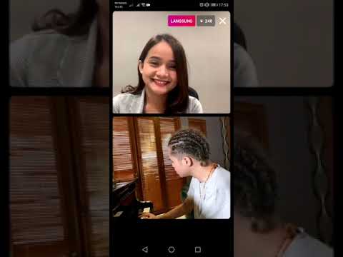 Live on instagram Dul jaelani Song For tissa (versi piano)