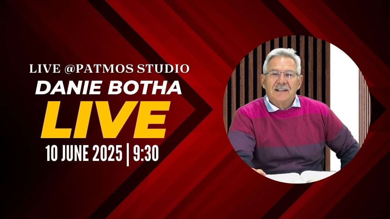 Danie Botha Live op Patmos Studio 10 Junie 2025 - YouTube