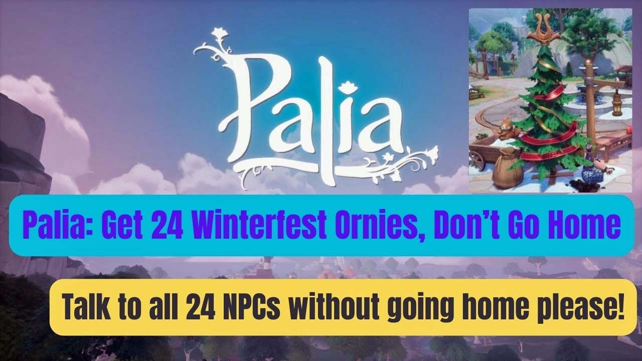 PALIA FOR BEGINNERS ONLY: The first Winterfest '23 we had to LIGHT ...