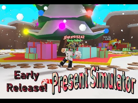 Early Release of Crackop's Newest Game! |Present Simulator: Roblox ...