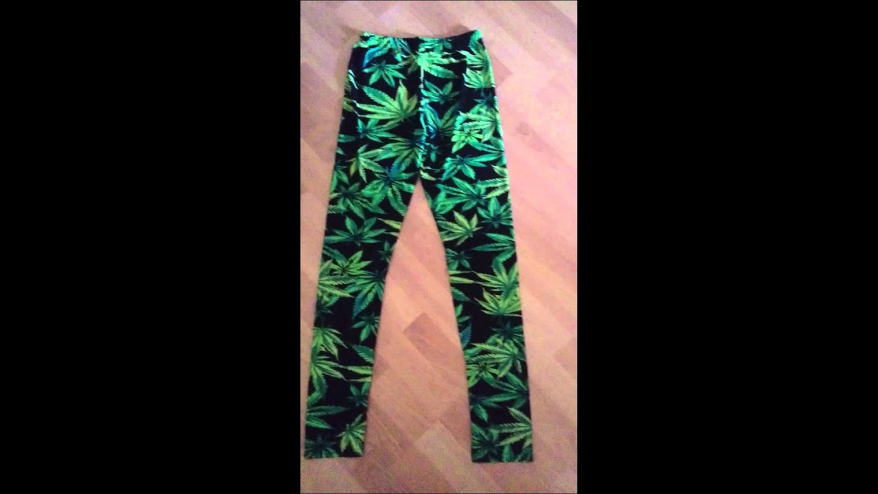 Weed Pants/Leggings - YouTube