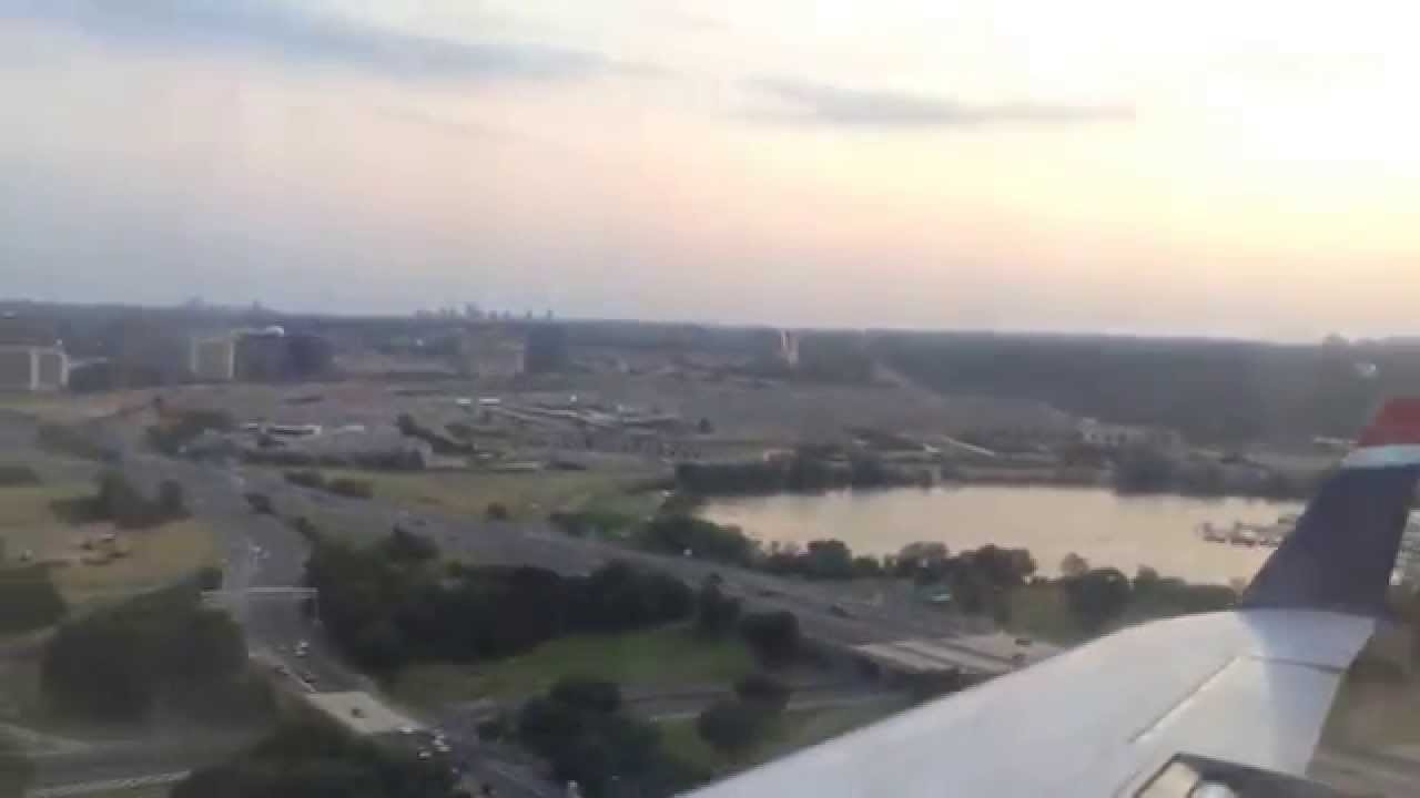 Landing at Washington DC (DCA) - YouTube