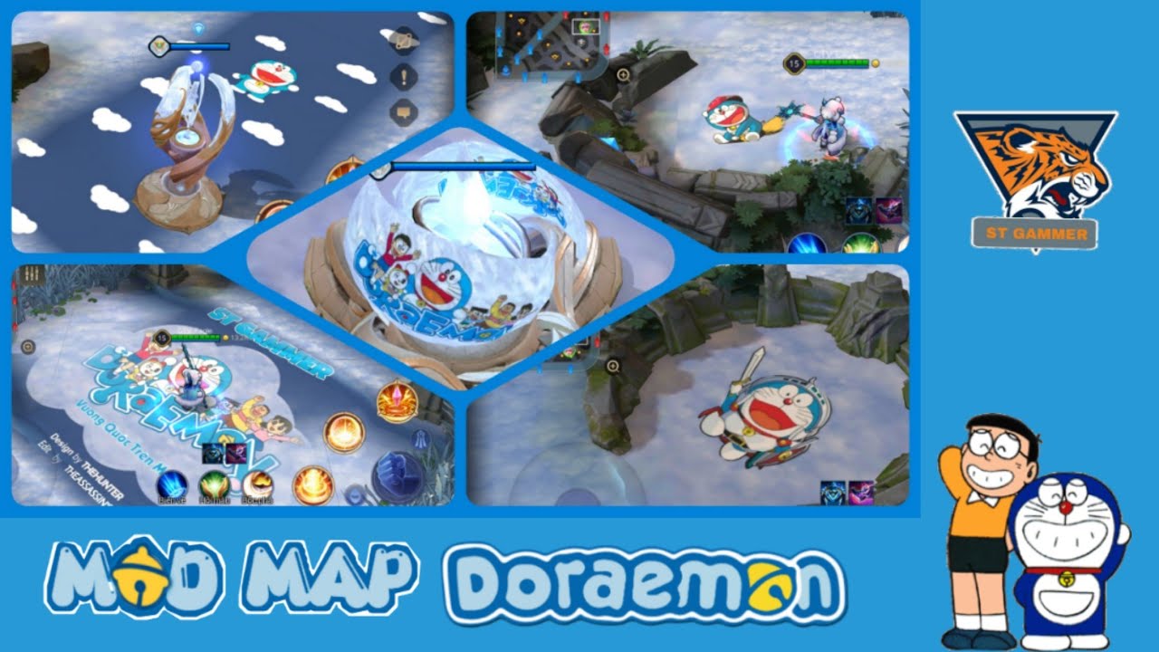 [ST GAMMER] Mod map Doraemon thay đổi trụ cực chất - YouTube