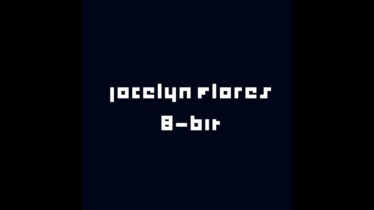 XXXTENTACION - Jocelyn Flores (8-bit) - YouTube