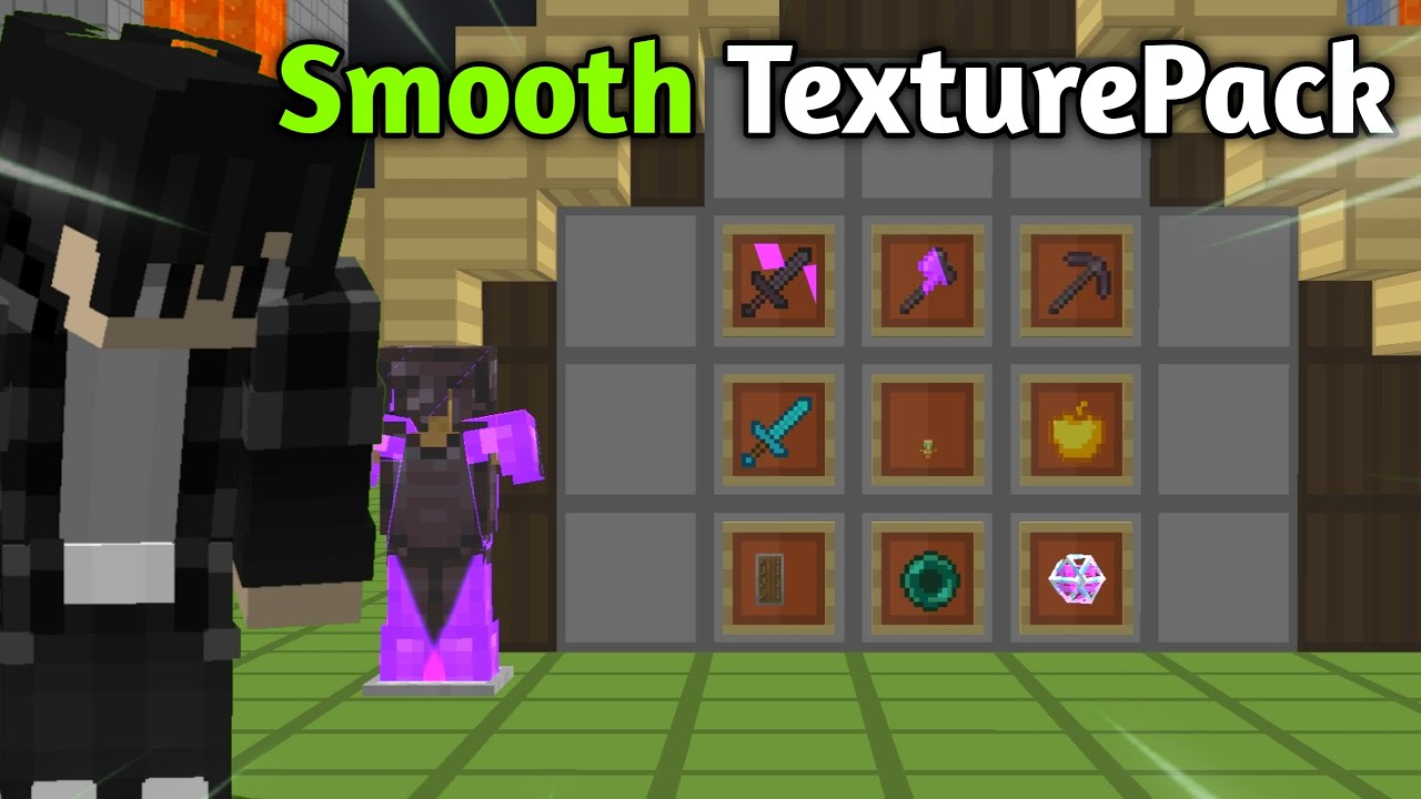 Best Smooth PvP TexturePack For Minecraft | Smooth TexturePack For ...