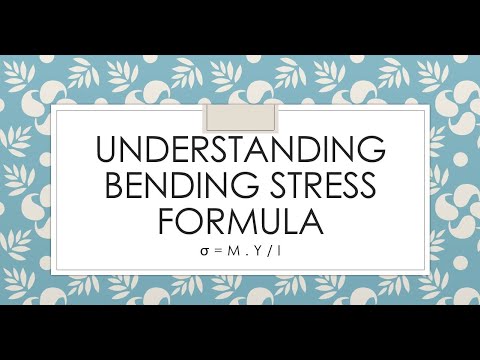 Understanding Bending Stress Formula (தமிழில்) | Ethical Engineering ...