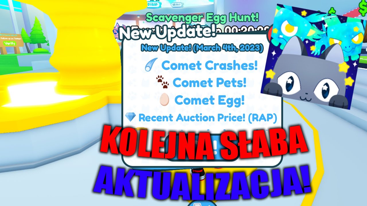 COMET UPDATE JUŻ W PSX! (CZY TO PRZEDOSTANI UPDATE?!) - YouTube