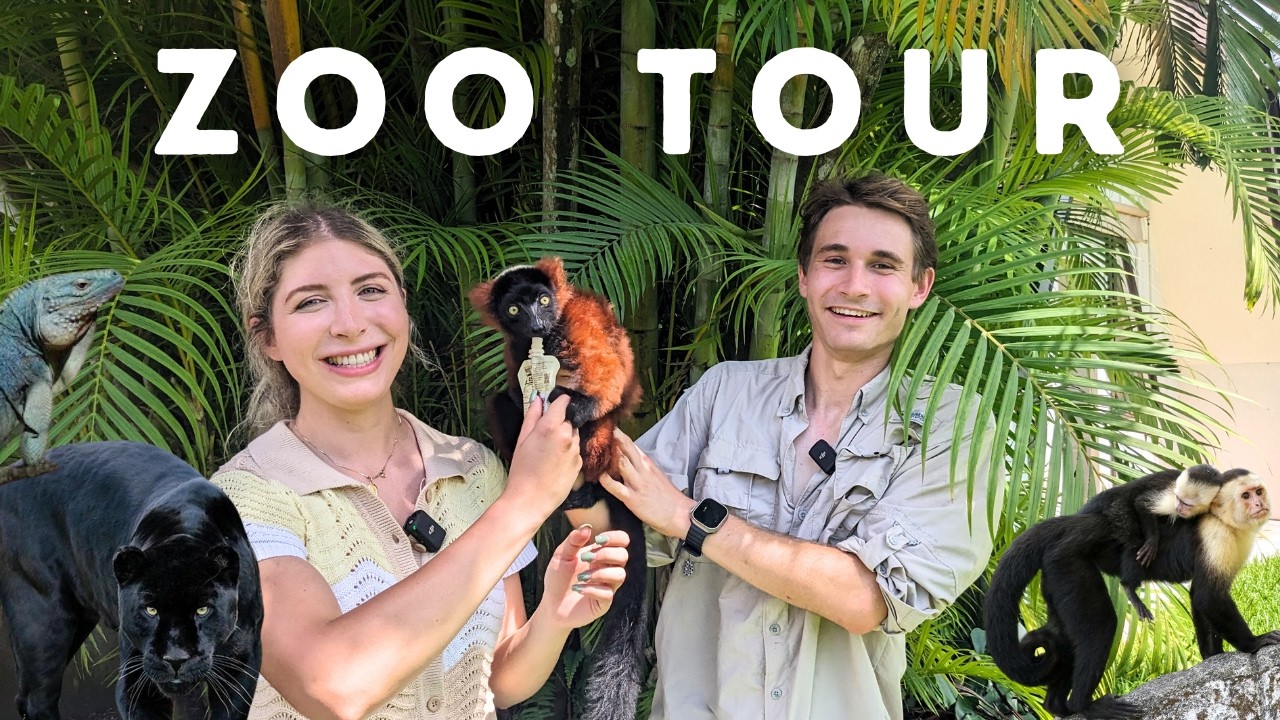 HUGE Pond and Exotic Animal ZOO TOUR! w/@JacobFeder - YouTube