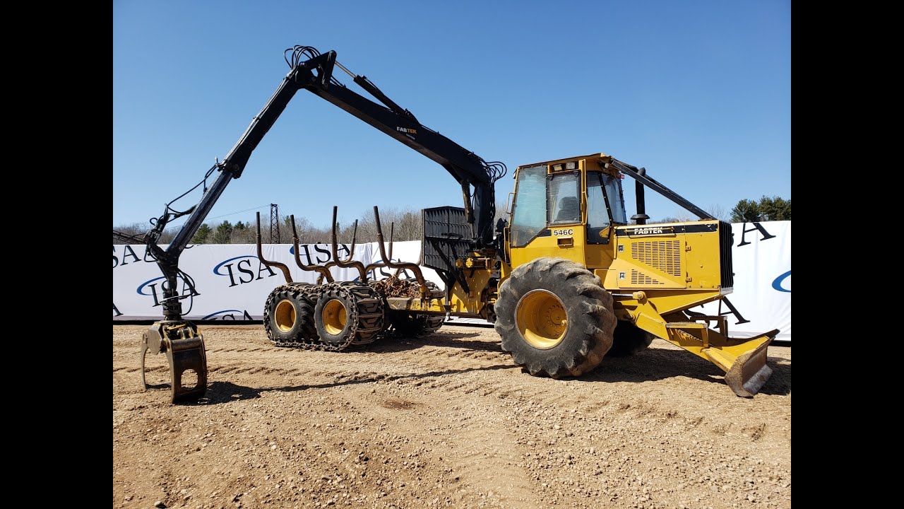 Lot 1045: Fabtek 546C Forwarder Will Be Sold At Auction! - YouTube