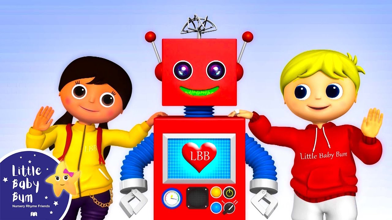 Robot Song | Cool Baby Anthems | LittleBabyBum Kids Compilation - YouTube